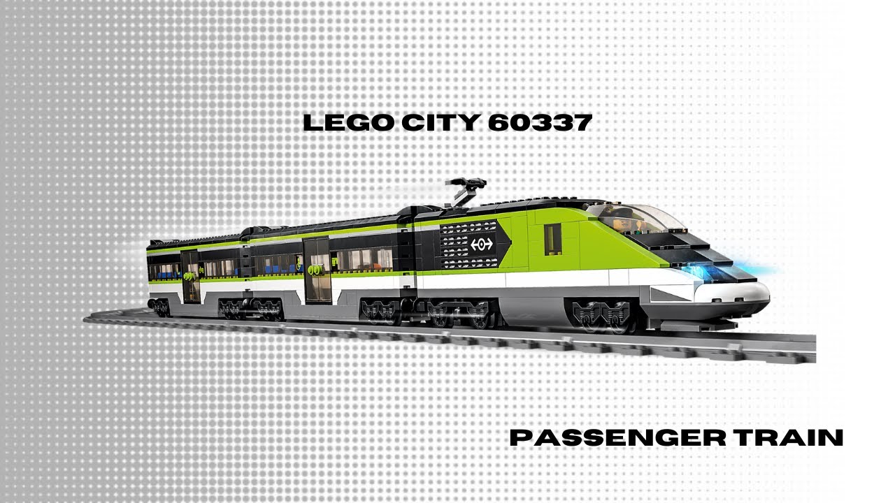 LEGO 60337 - THE PASSENGER TRAIN - SPEED BUILD - YouTube