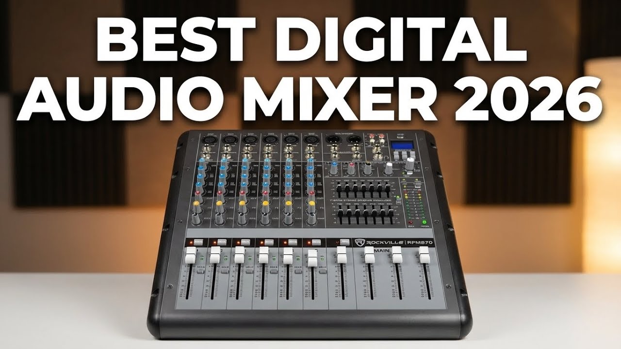Best Digital Audio Mixer 2026: Top 5 Models for Studio, Podcasting ...