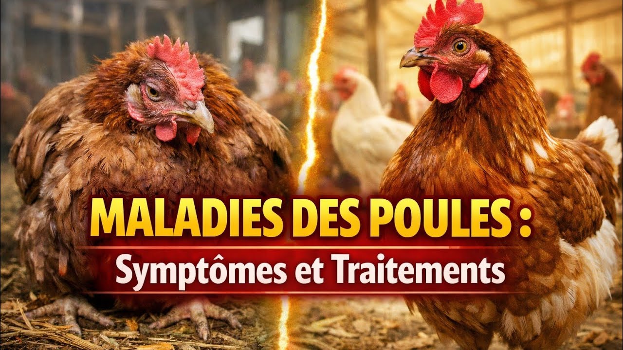 Connaître Les Maladies Des Poules Pour Mieux Réussir L'élevage... - YouTube