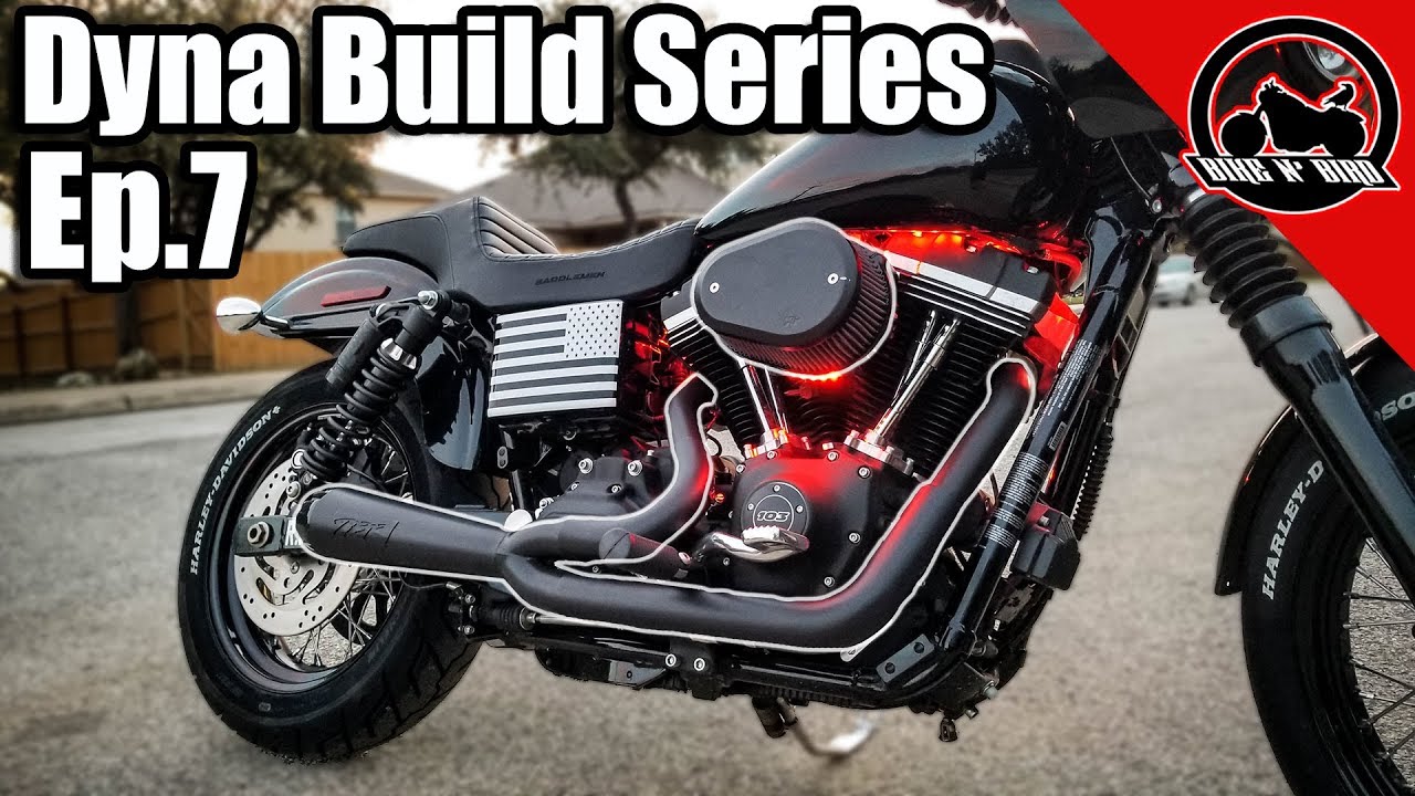 Harley Dyna Build Series Ep.7 - Exhaust, Air Cleaner, and FuelPak3 ...