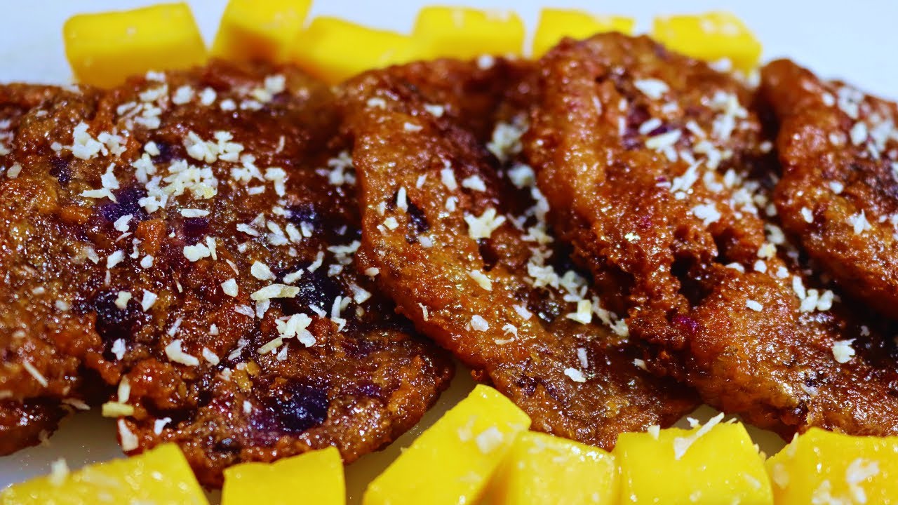 Purple Sweet Potato Cascaron Fritters - YouTube