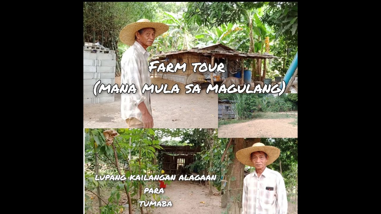 FARM TOUR (PART 1) / MAY BALON AT POSO / TATA OFRING IN COUNTRYSIDE ...