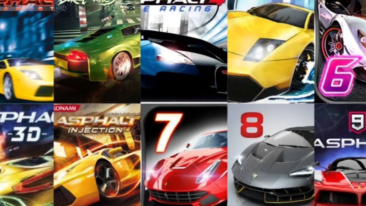 Evolution Of Asphalt Games🔥 |2004-2023|@GameTainMentYT - YouTube