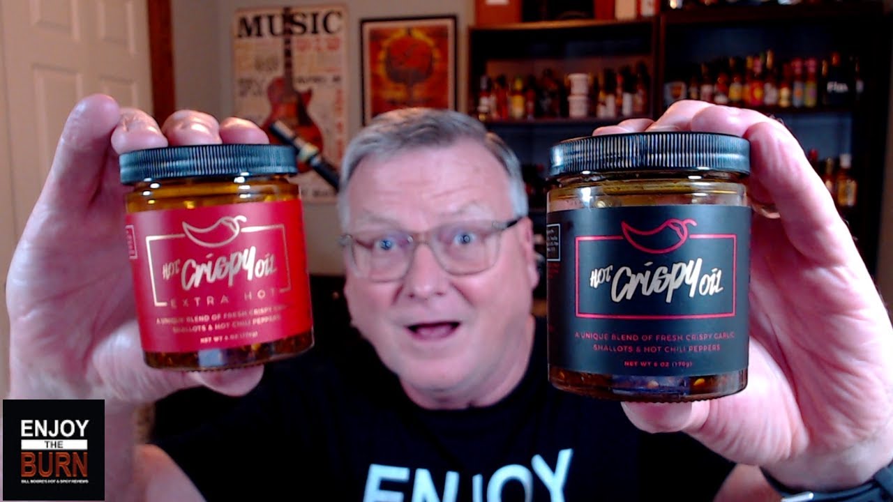Hot Crispy Oil "Original" and "Extra Hot" Varieties - YouTube
