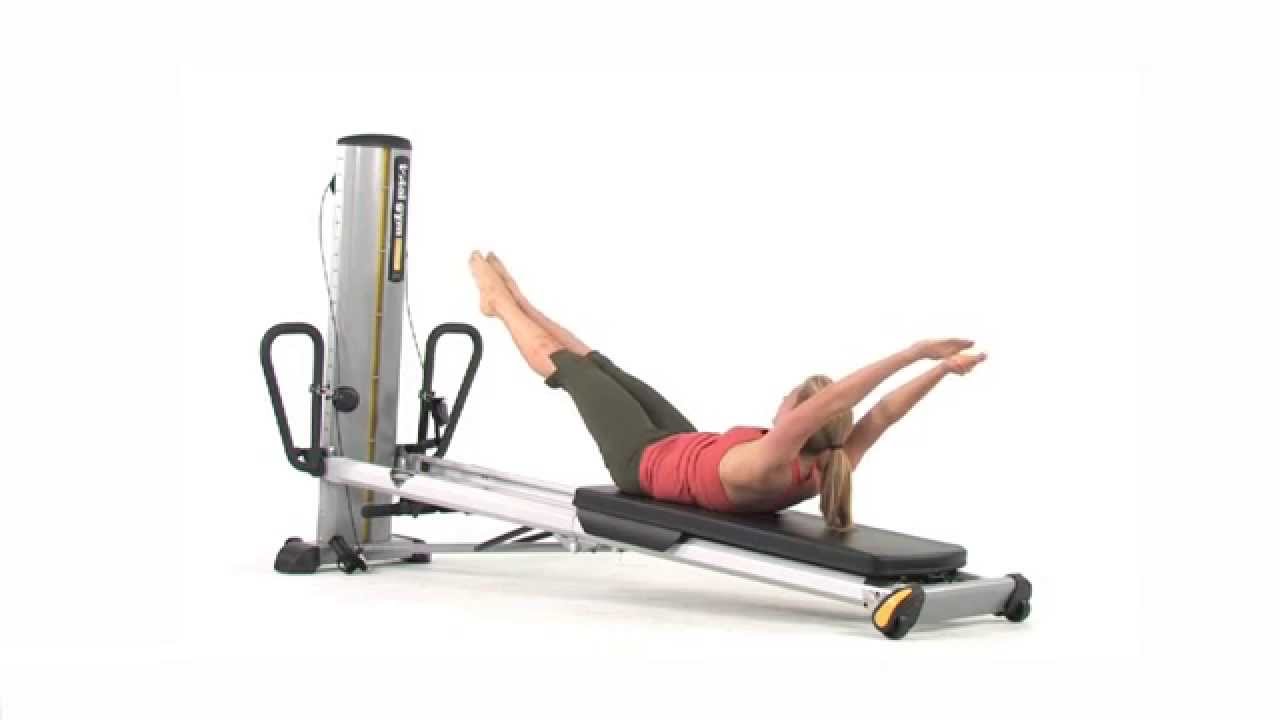 Total Gym Exercises: Pilates - Inverted Sequence 2 - YouTube