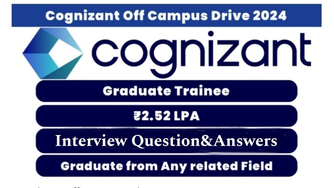 Graduate Trainee Interview Question And Answers Cognizant Complete graduate-trainee-interview-question-and-answers-cognizant-complete