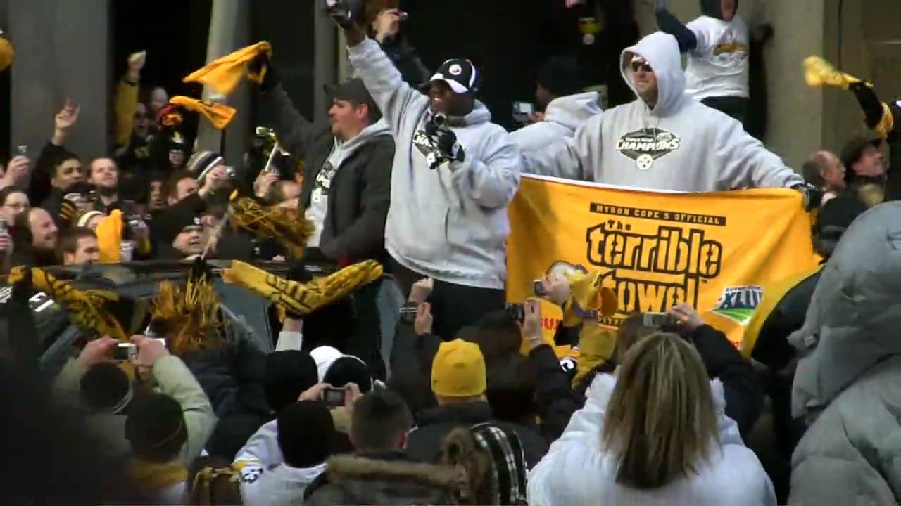 Steelers Superbowl Parade HD - YouTube
