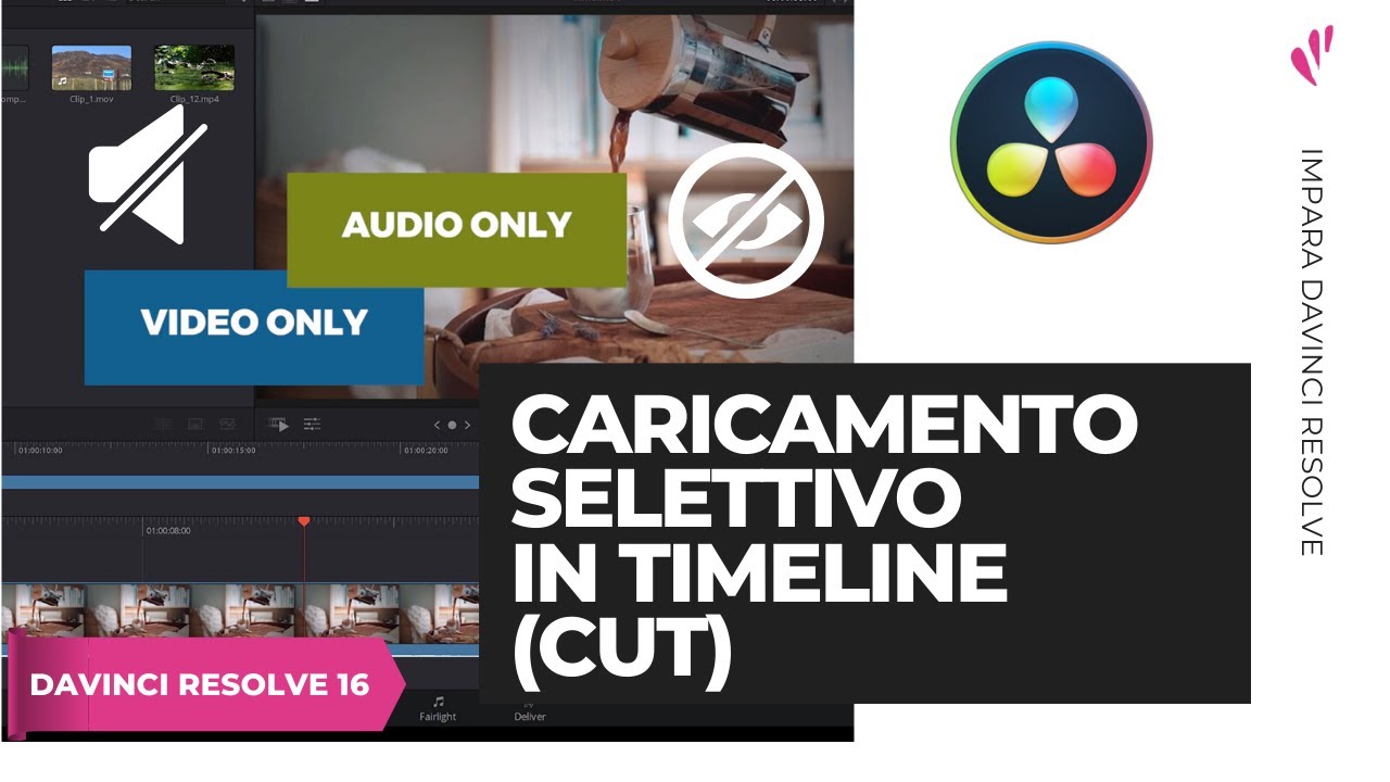 Caricamento Selettivo In Timeline Cut Davinci Resolve YouTube Caricamento Selettivo In Timeline Cut Davinci Resolve YouTube