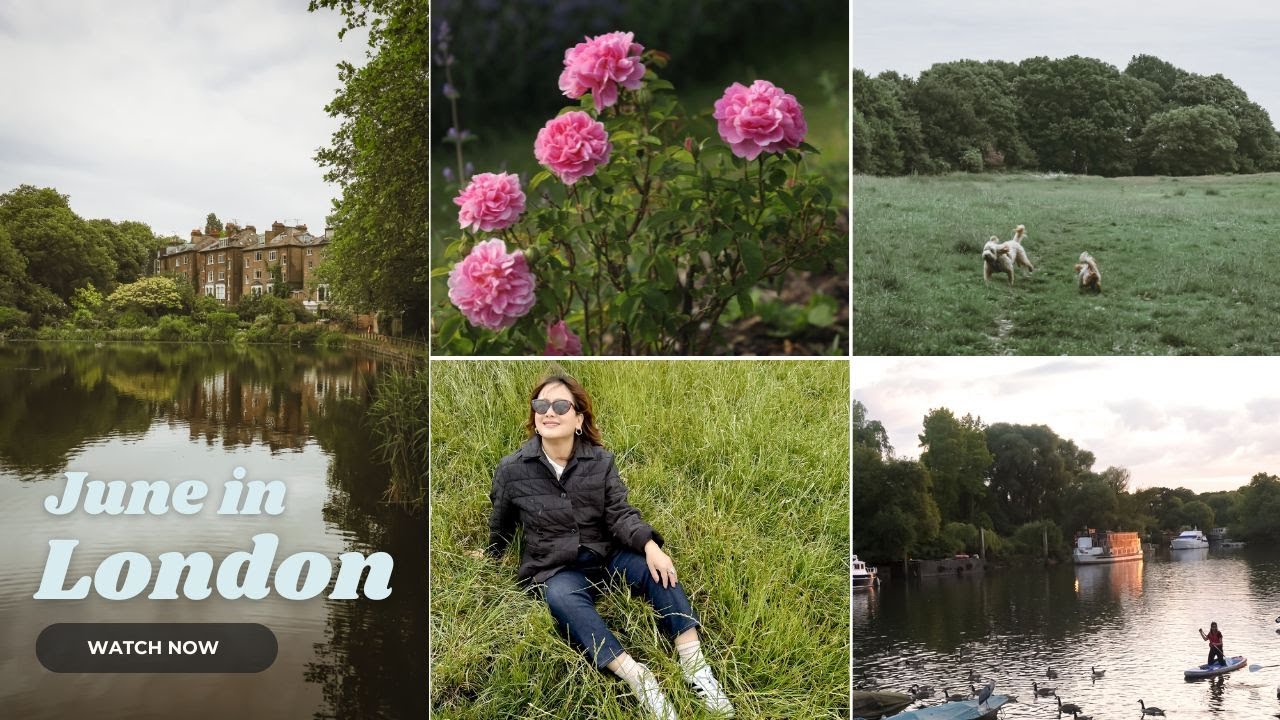 June in London: Roses, River Walks & Nature Escapes - YouTube