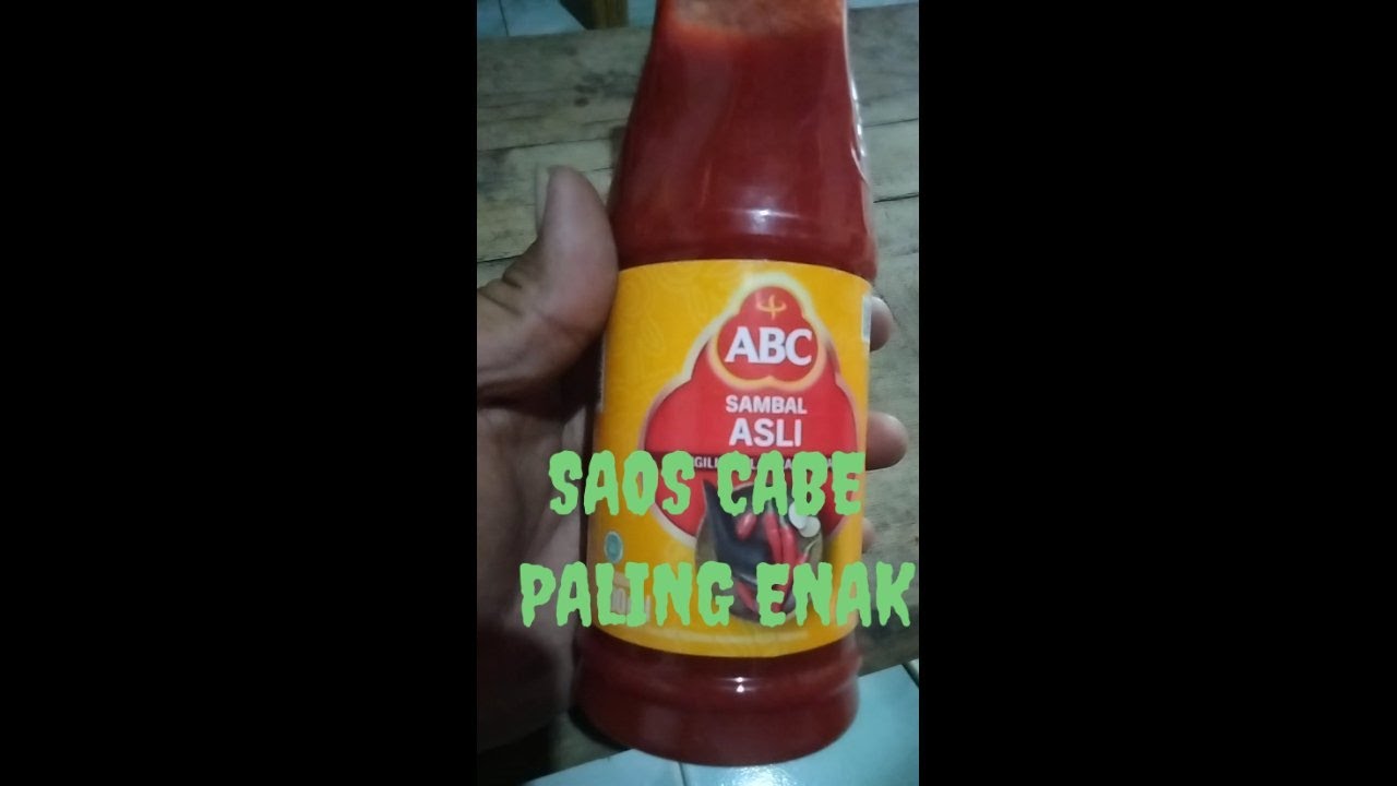 Saos Cabe paling Enak - YouTube