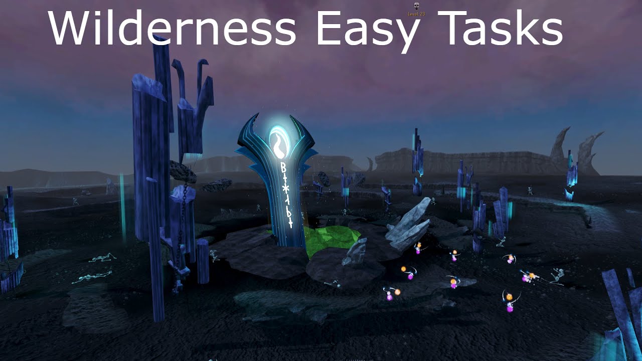 Runescape Wilderness Easy Tasks Guide - YouTube