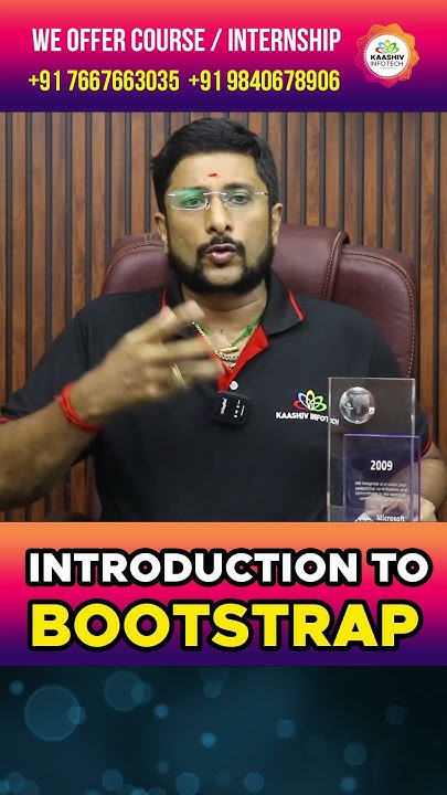 Introduction To Bootstrap Learn Bootstrap Bootstrap Tutorial Bootstraptutorial Youtube