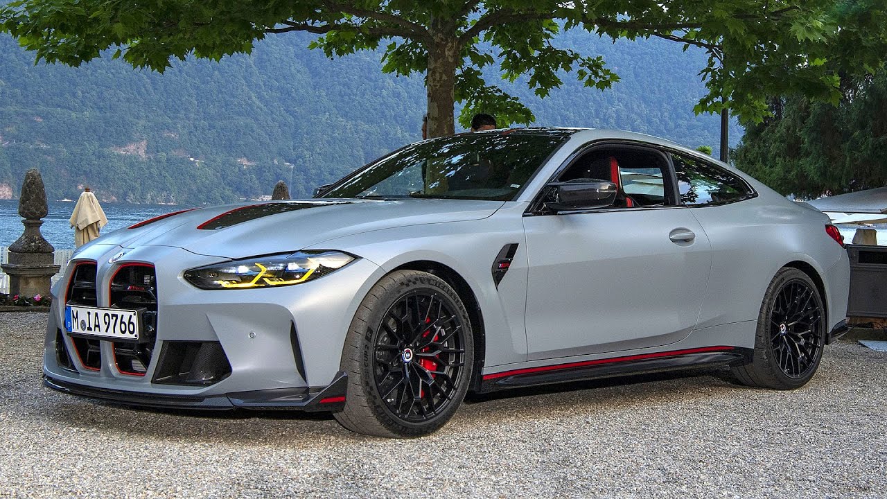 The New BMW M4 CSL at the Concorso d ́Eleganza Villa d ́Este 2022 - YouTube