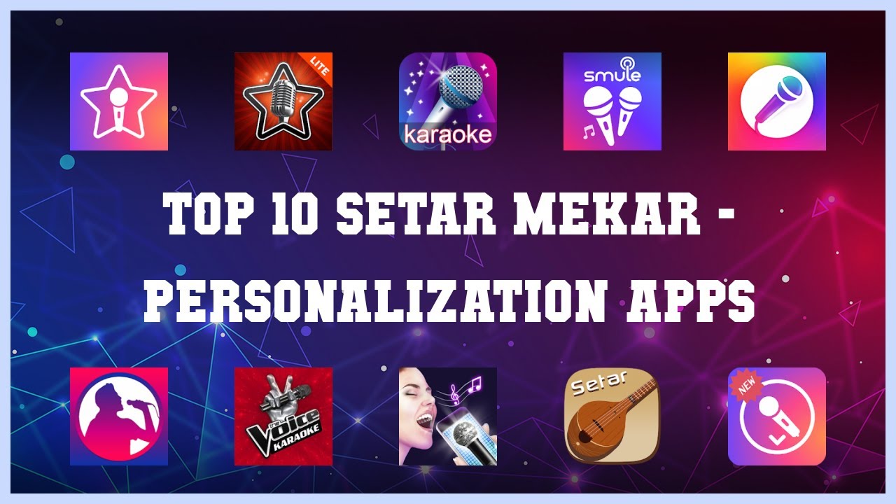 Top 10 Setar Mekar Android Apps - YouTube