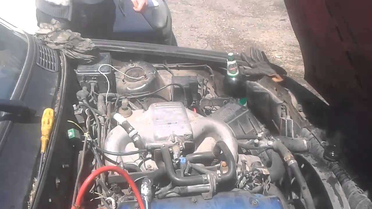 bmw e30 m10b18 engine runing - YouTube