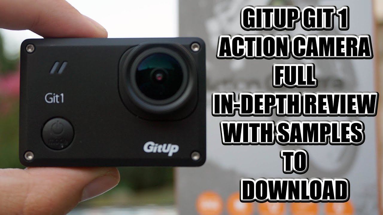 Git 1 GitUp Review - Cheap camera with external microphone and remote control - YouTube