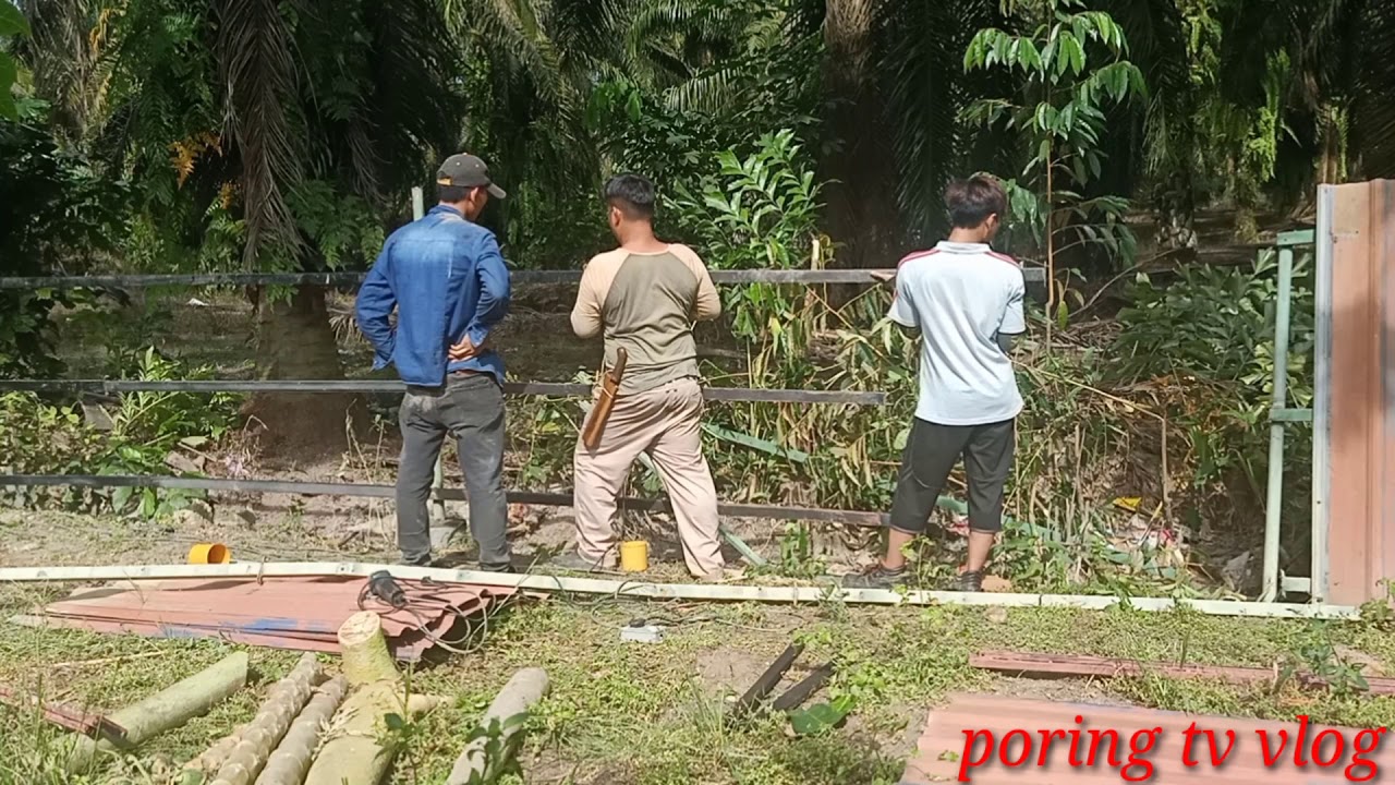 PASANG PAGAR ZINK - YouTube