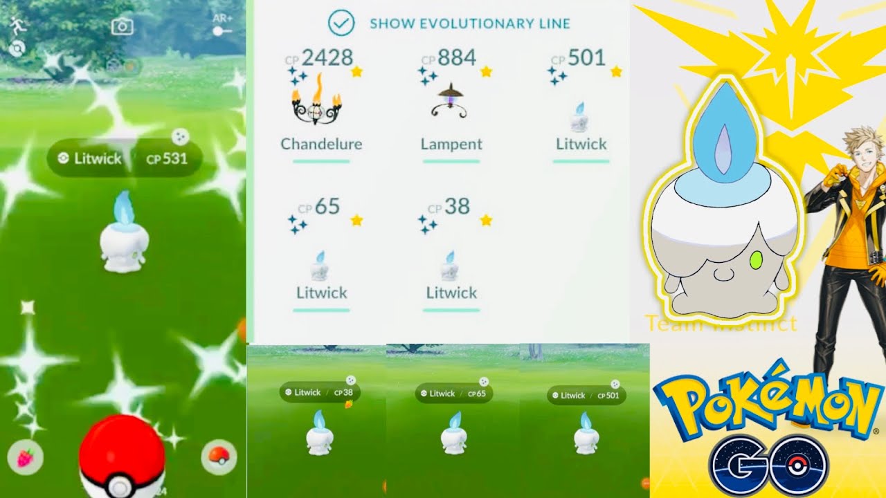 Pokémon Go Litwick community day shiny! @pokemongo #pokemon - YouTube