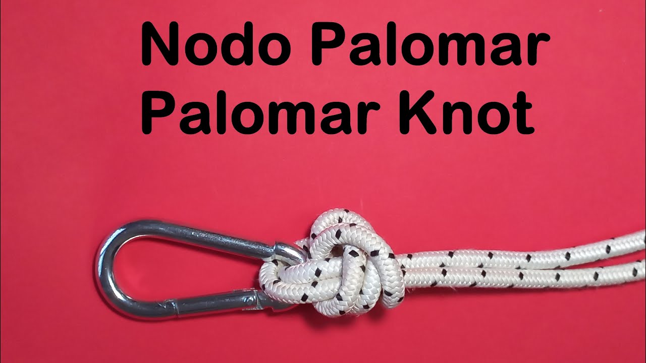 Nodo Palomar / Palomar Knot - YouTube