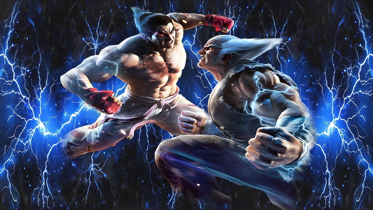 (PS1) Tekken - Intro & All Character Endings - YouTube