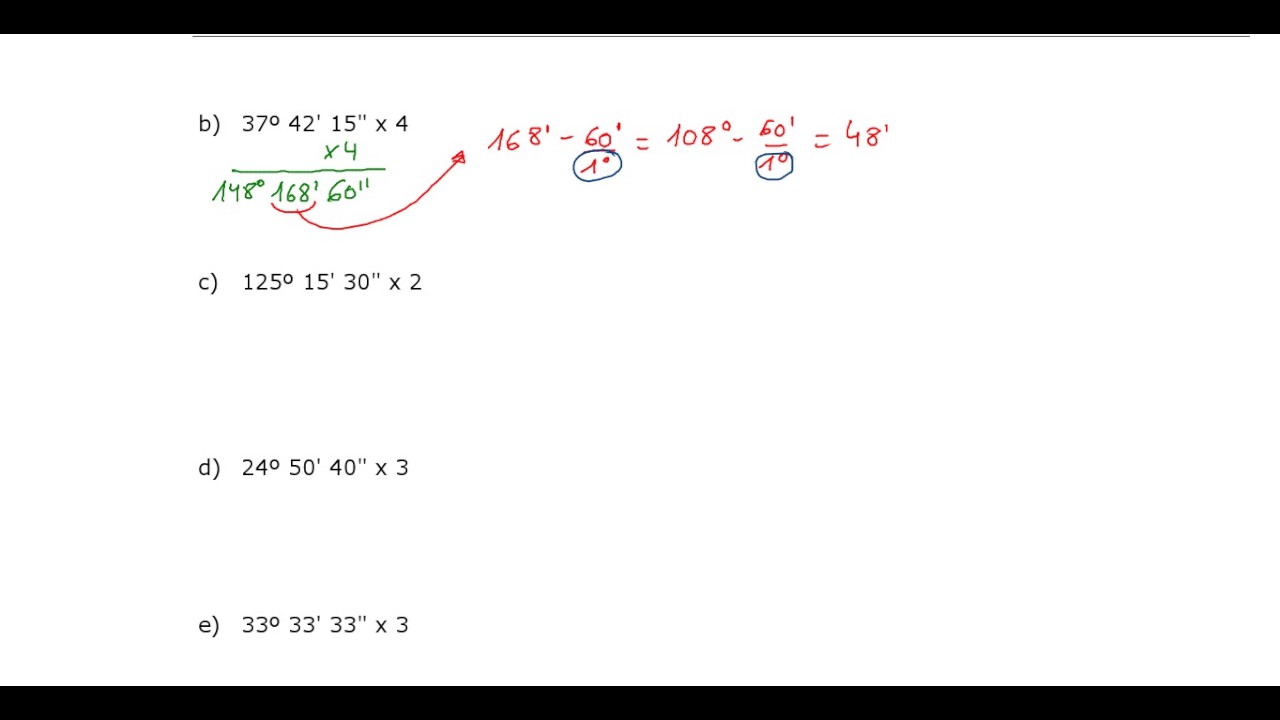Multiplying an angle by a natural number - YouTube