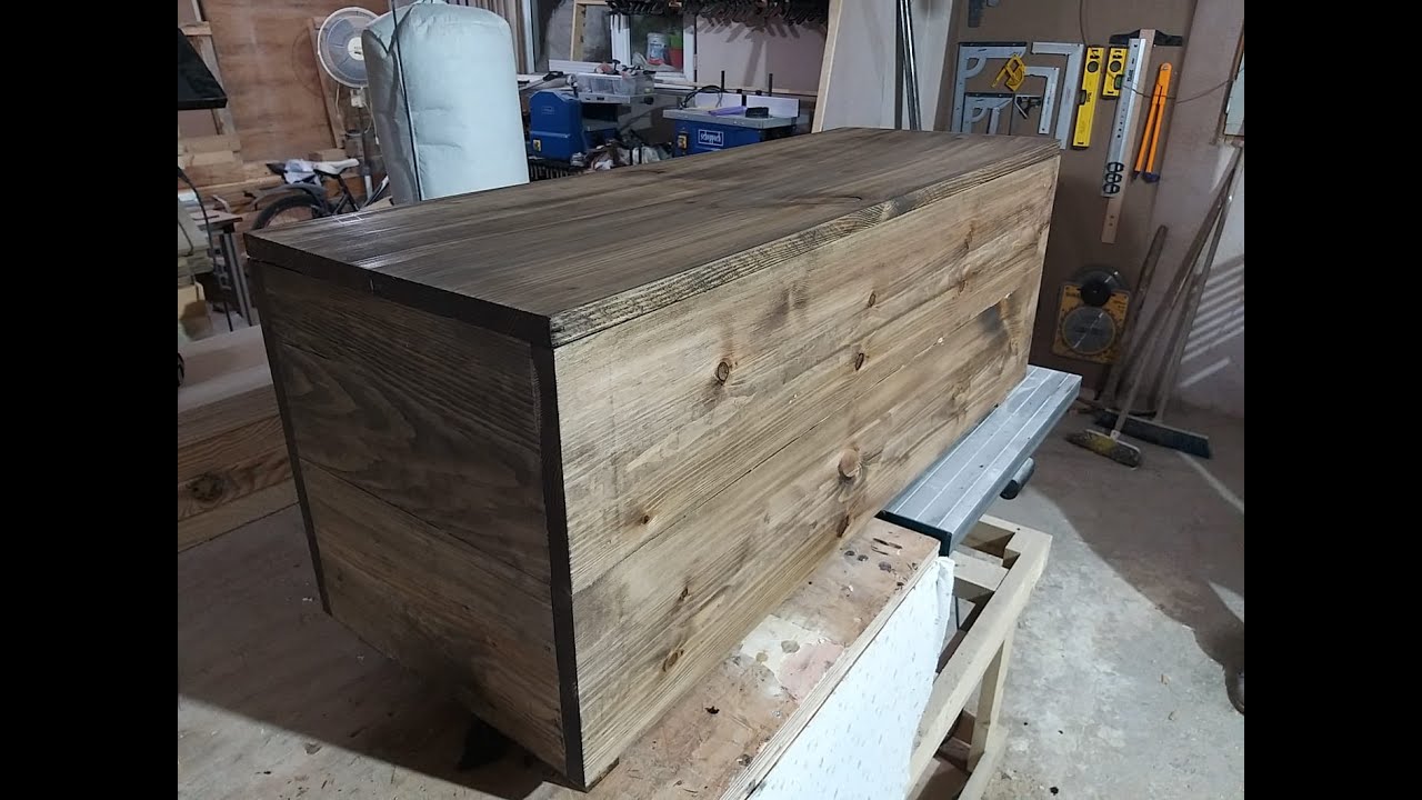 Ahşap sandık - wooden crate - YouTube