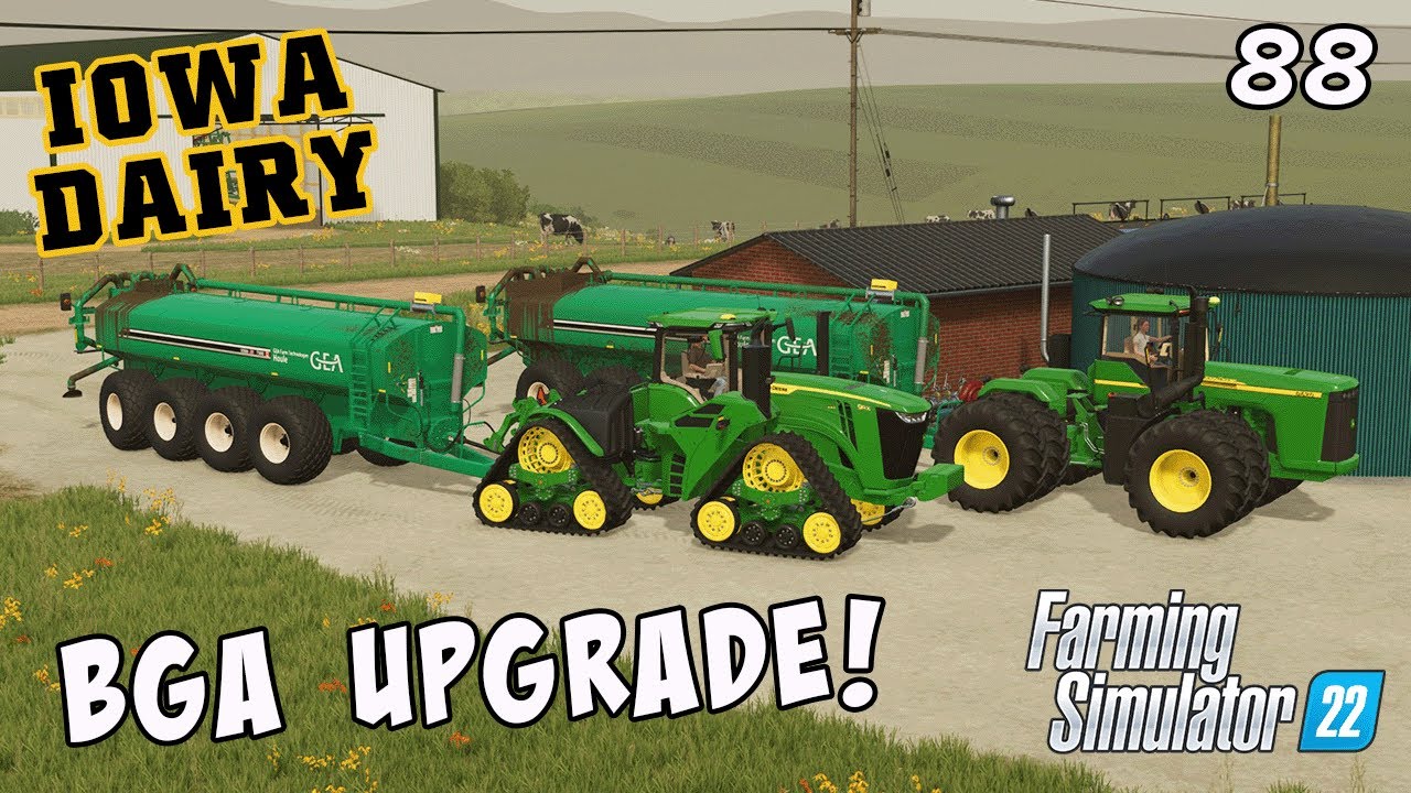 Finishing spring with more upgrades to the farm on IOWA DAIRY UMRV EP88 ...