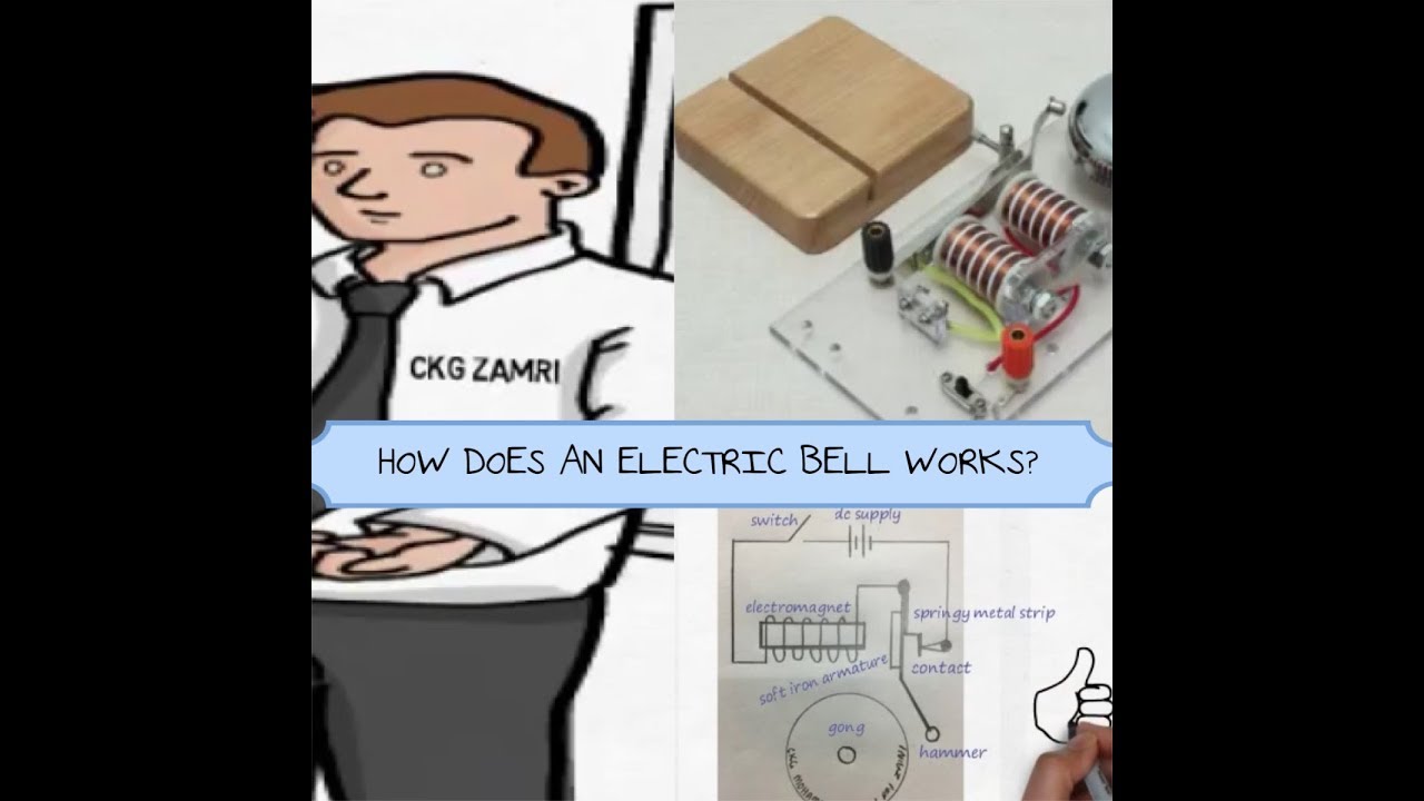 How does an ELECTRIC BELL works? - YouTube