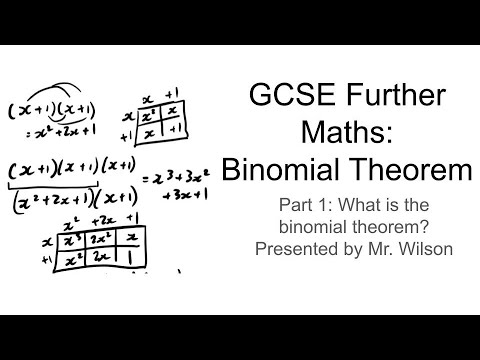 GCSE Further Maths: Binomial Theorem (Part 1: What is the binomial ...
