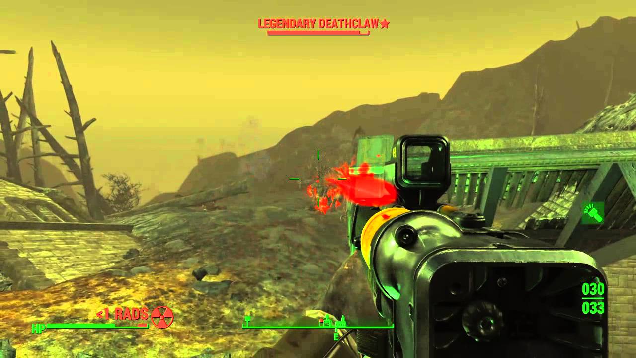 FALLOUT 4 GLOWING SEA GAMEPLAY|DEATHCLAW|FAT MAN - YouTube