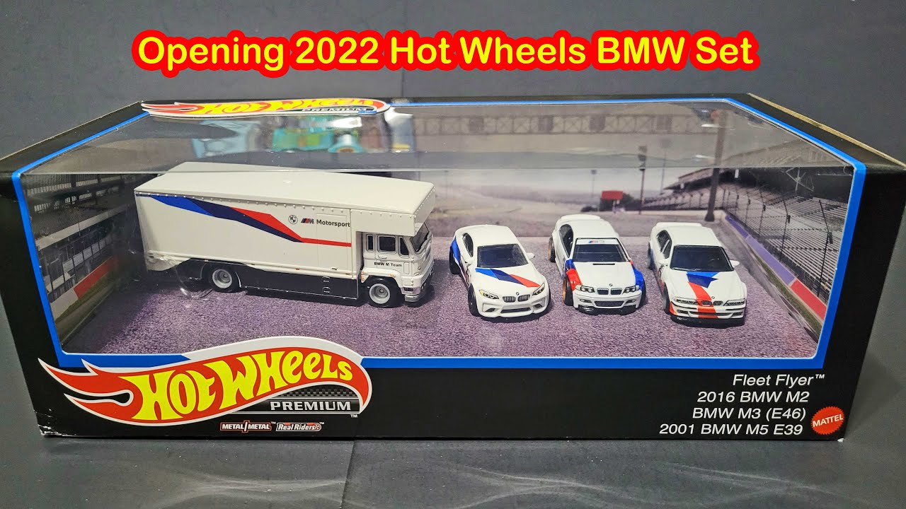 Opening 2022 Hot Wheels BMW set - YouTube