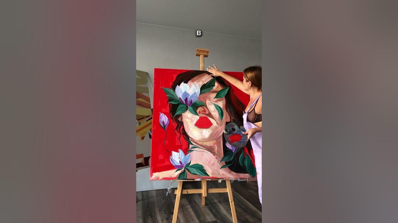 #краснаякнига #art #картина #крым #крокус #крокусадама #художник - YouTube