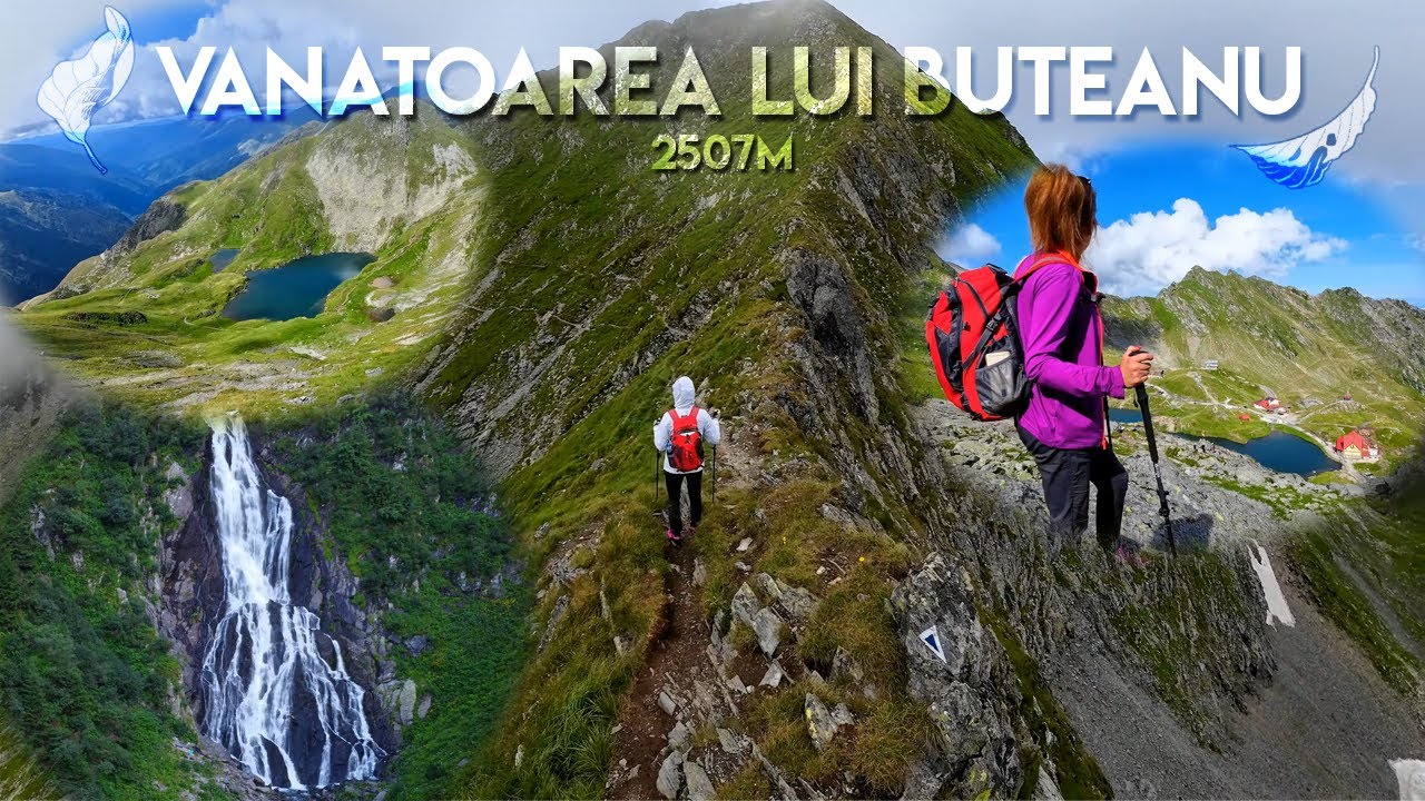 🇹🇩VANATOAREA LUI BUTEANU 2507 M CASCADA BALEA DIN MUNTII FAGARAS - YouTube