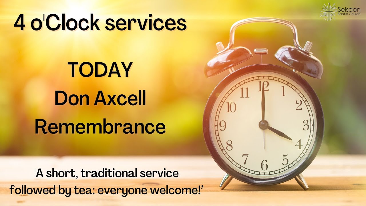 4 O'clock Remembrance Service - YouTube