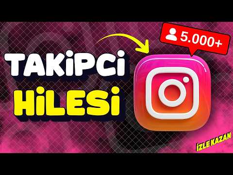 1 DAKİKADA İNSTAGRAM TAKİPÇİ ARTTIRMA HİLESİ - %100 GERÇEK VE ÜCRETSİZ İNSTAGRAM TAKİPÇİ HİLESİ 2026