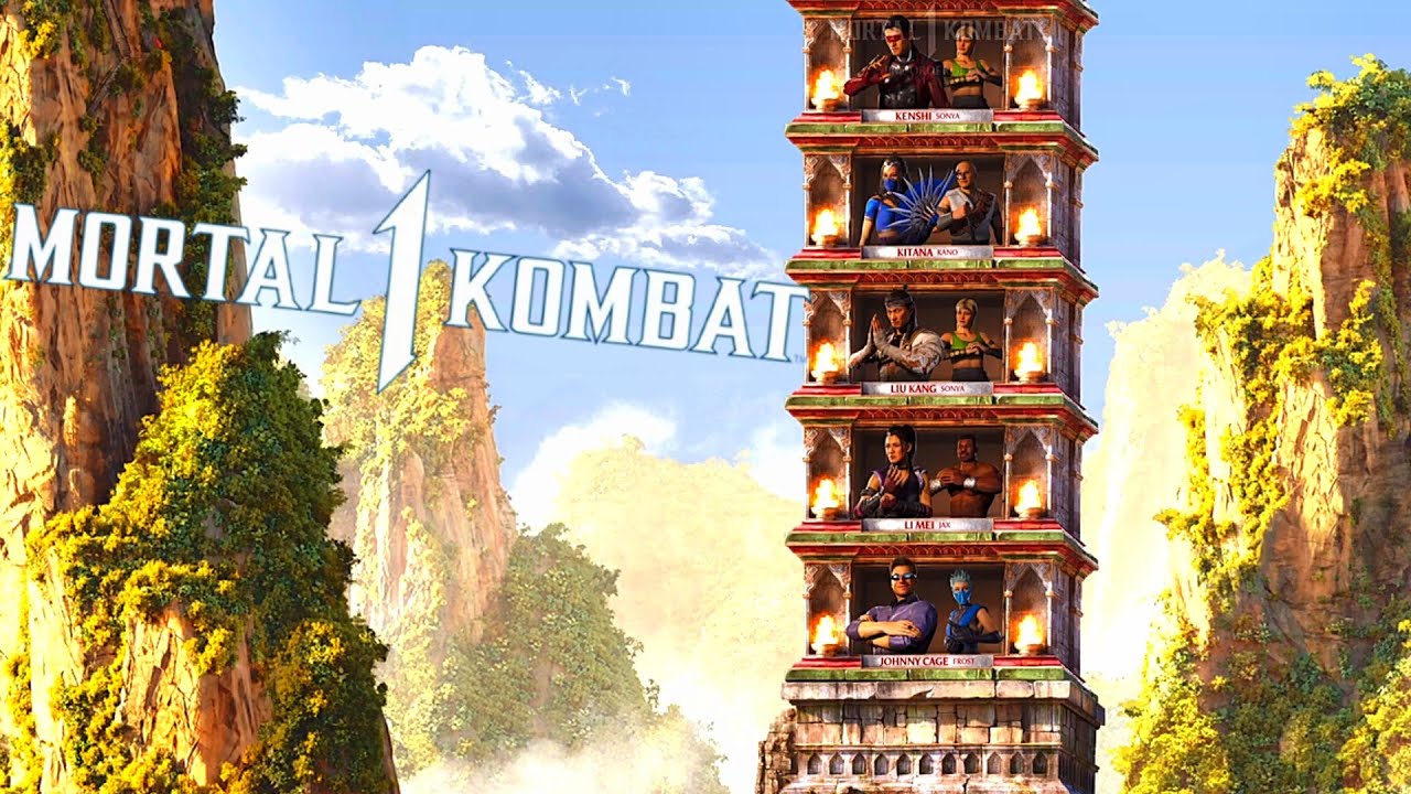 Klassic Towers *VERY HARD MODE* (Mortal Kombat 1) - YouTube