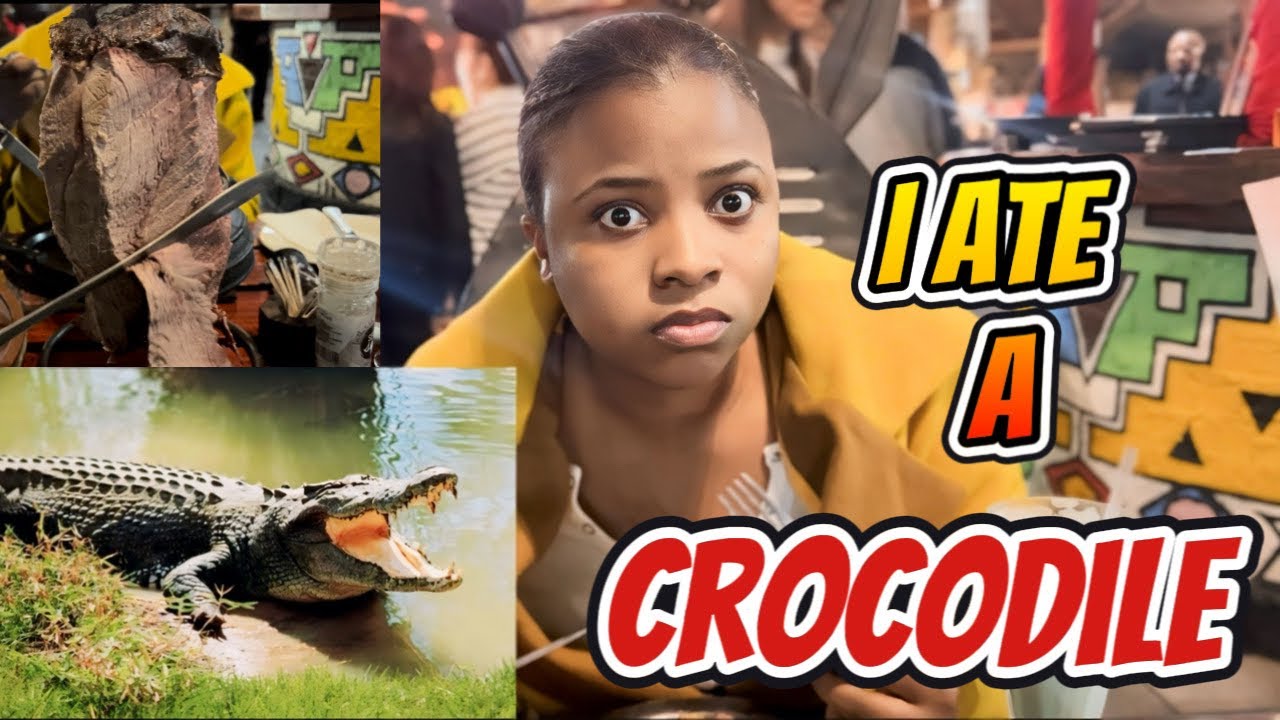 My Husband Took Me To Eat A Crocodile On My Birthday - Toothpick family ...
