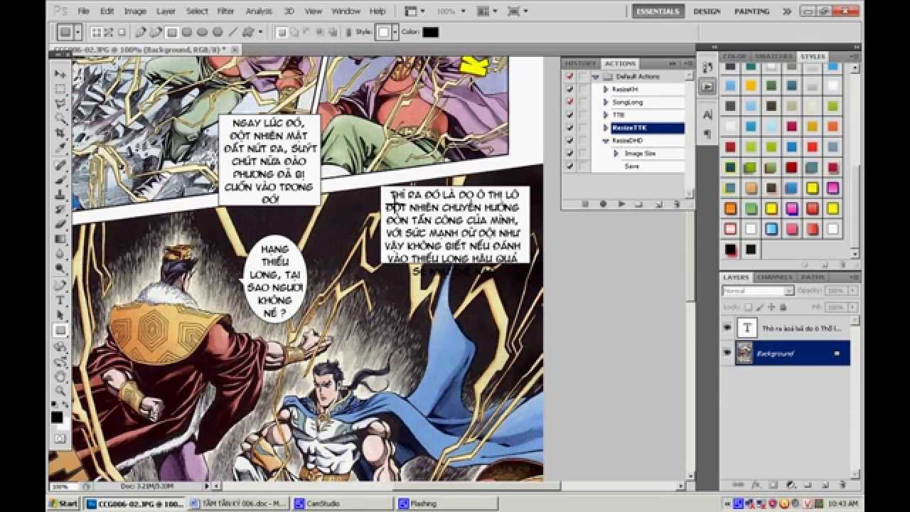 [EDIT MANGA TUTORIAL] - Hướng dẫn add text vào truyện - YouTube