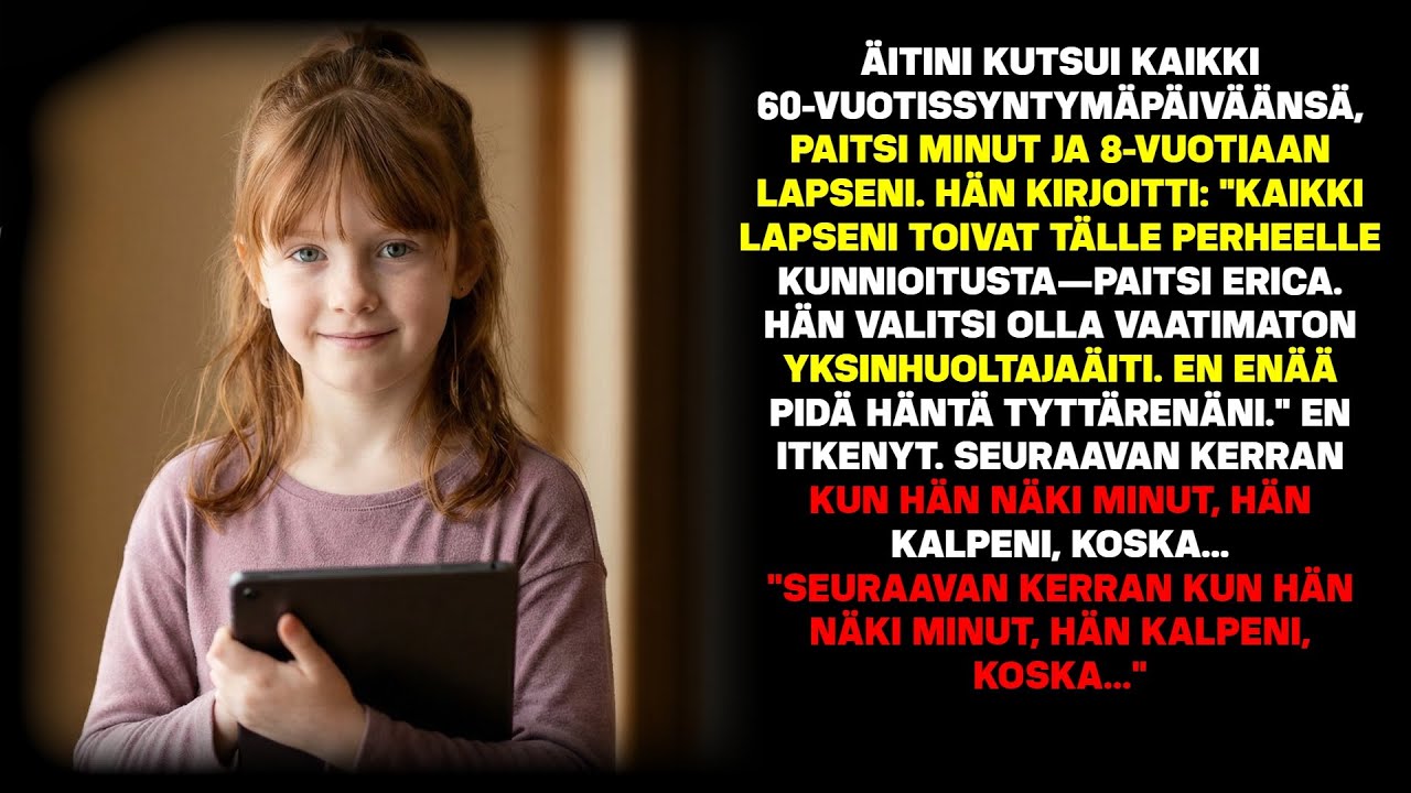 Perheeni kieltäytyi minusta ja katkaisi kaikki välit koska olen ...