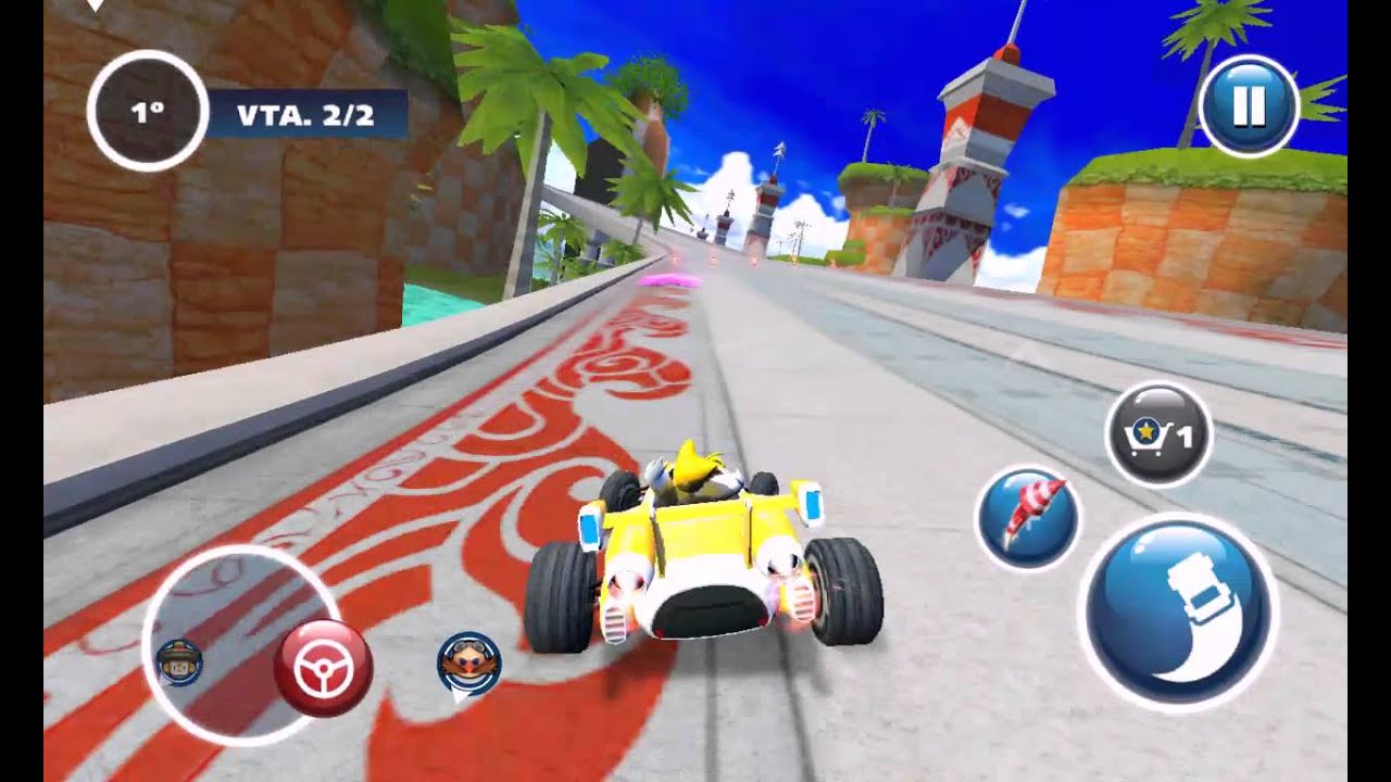 Sonic & All Stars Racing Transformed ANDROID - YouTube