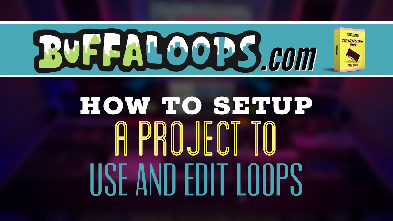 How to Setup a Project to Use & Edit Loops: CAKEWALK DAW, FREE LOOPS ...