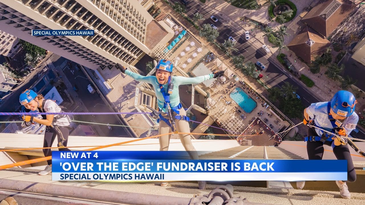 'Over the Edge' Fundraiser, benefitting Special Olympics Hawaii ...