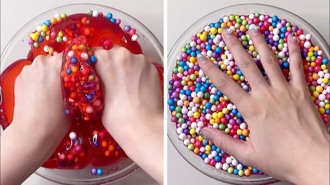 Most Relaxing and Satisfying Slime Videos #66 //Fast Version // SLM ...