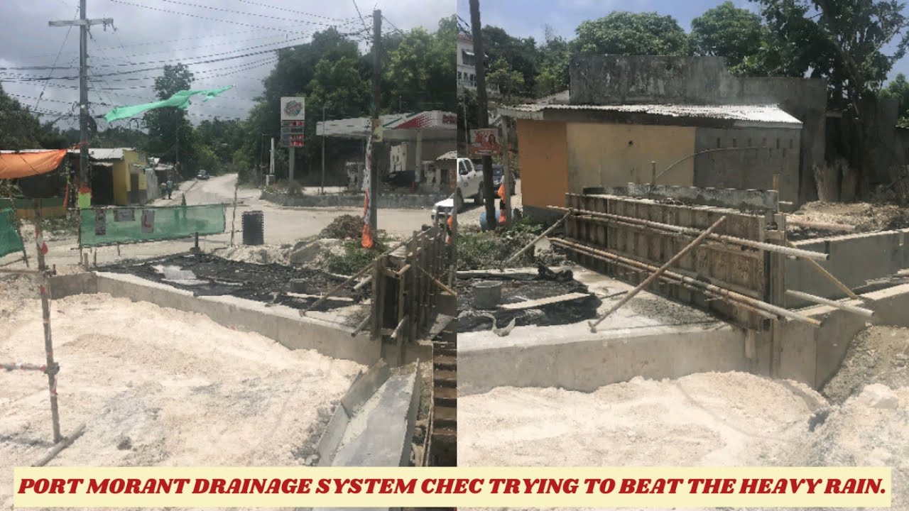 Latest Updated Of Drainage System] CHEC Trying Beat The Heavy Rain ...