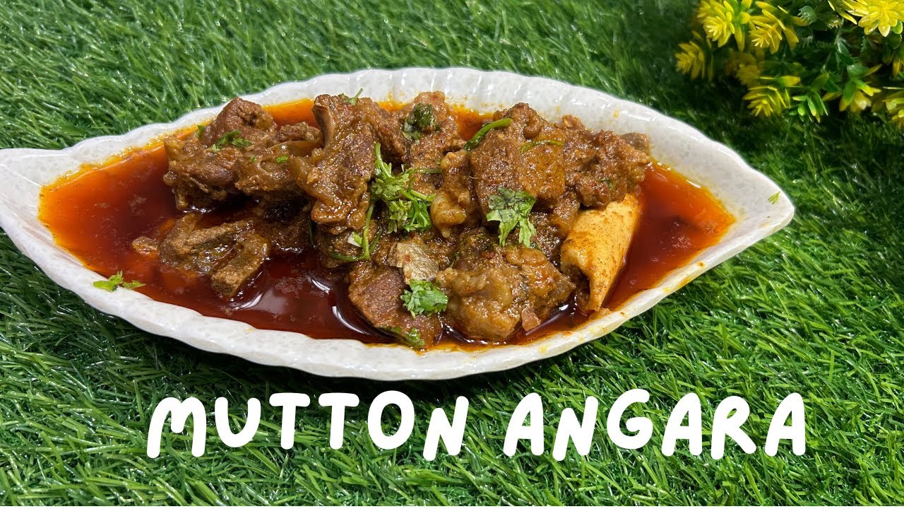 Lajawab Mutton Angara recipe 😋l Smokey mutton l Restaurant style mutton ...