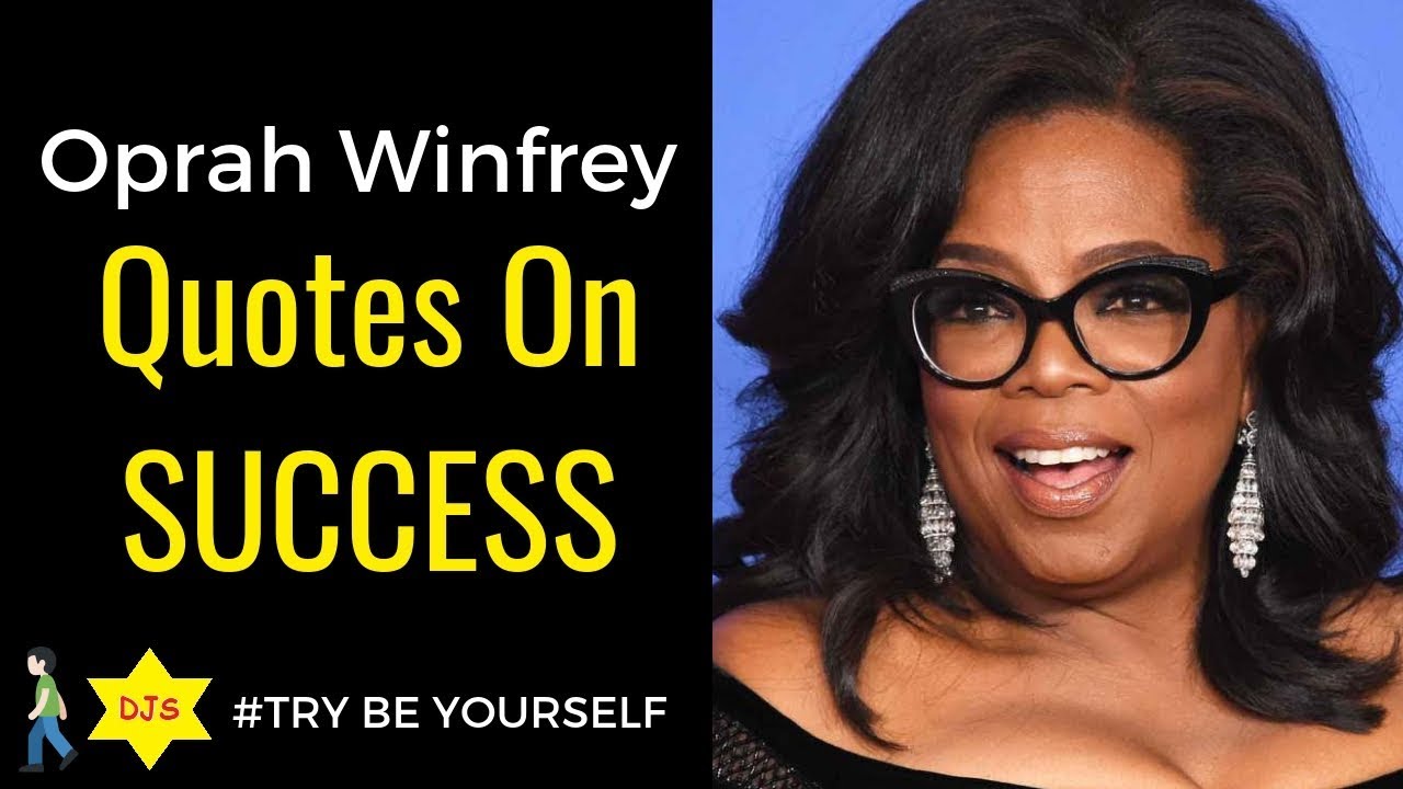 Oprah Winfrey Quotes On Success - YouTube