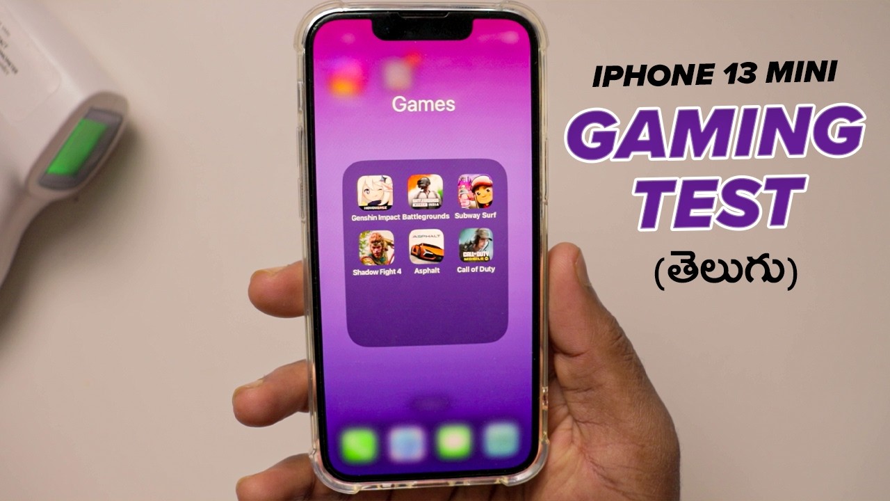 iPhone 13 Mini Gaming Test (2025): Heat, Battery Drops & Performance ...