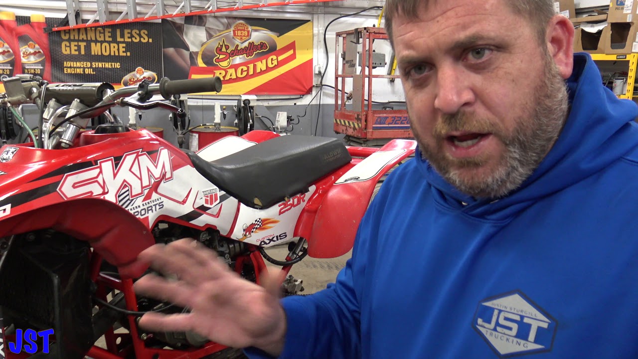 HONDA 250R ROLL DESIGN LOBO MX PROJECT - YouTube