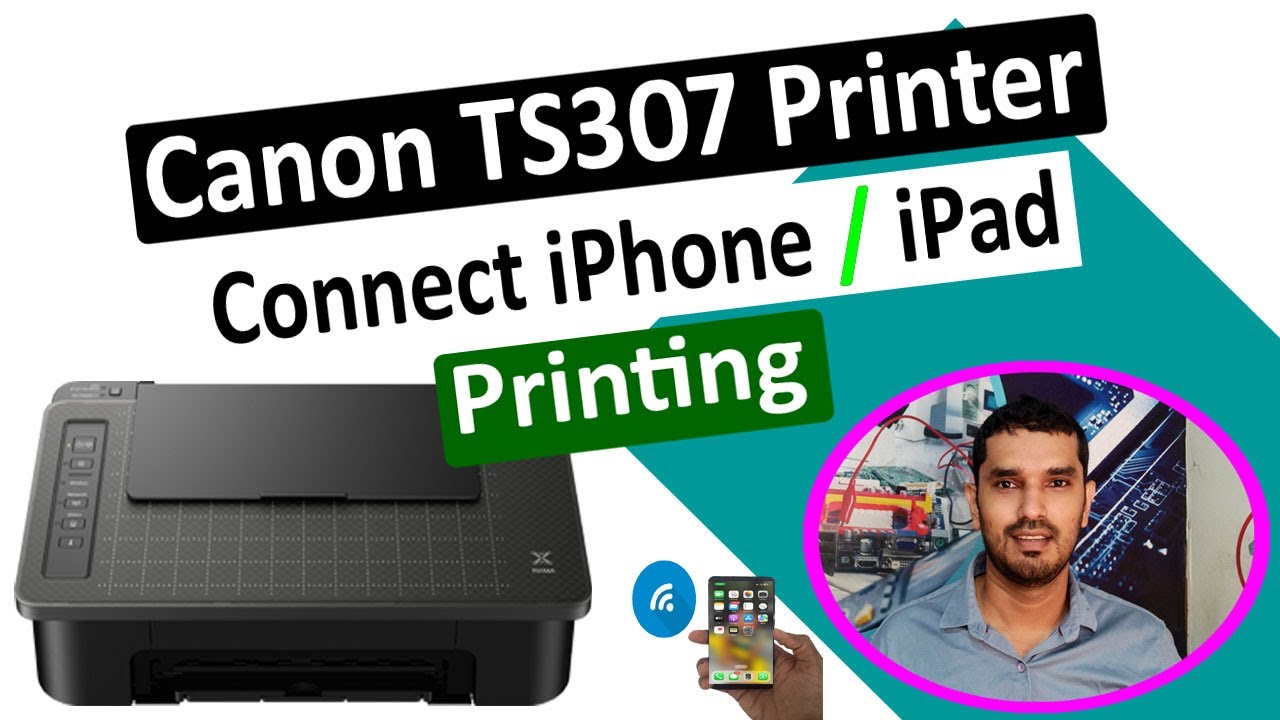 Canon TS307 Printer iPhone / IPad Printing IICanon TS307 Wifi Setup ...