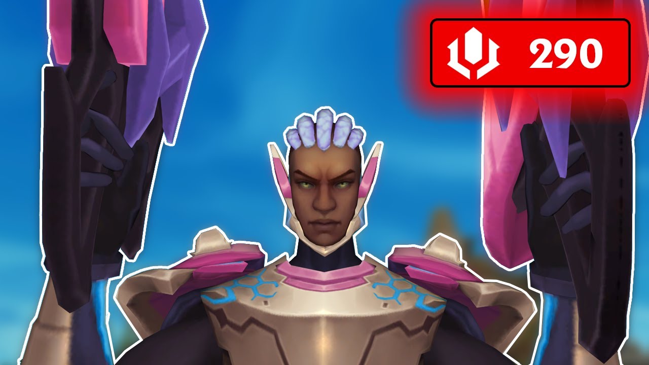 Strike Paladin Lucian Chroma Rose Quartz Skin Spotlight - YouTube